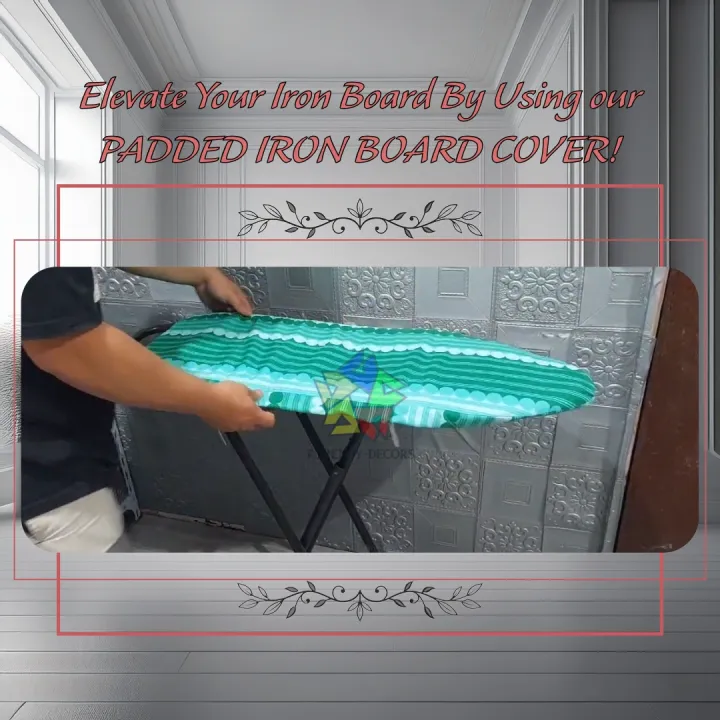 Iron Board Cover With Foam ( Cover Only ) Heavy Duty Heat Resistant ...