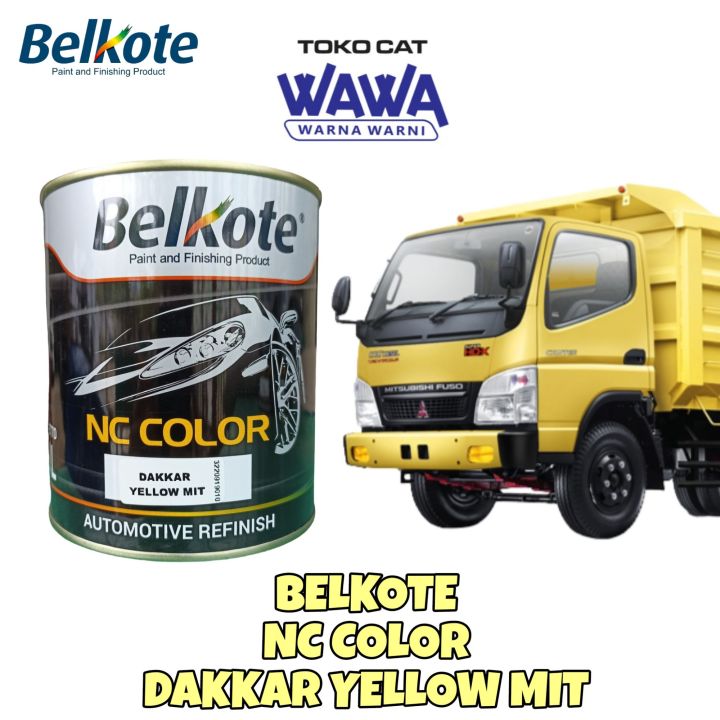 cat duko Belkote NC Color Dakkar Yellow 1kg/ecer repack | Lazada Indonesia