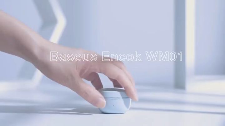 Baseus WM01 TWS Bluetooth Earphones Stereo Wireless 5.0 Bluetooth ...