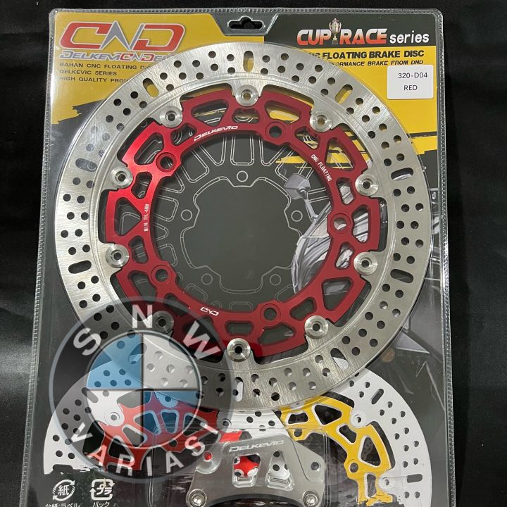 Piringan depan Cbr 150 New Cb150R 320mm Delkevic dnd floating rem disc cakram Cbr150 facelift ...