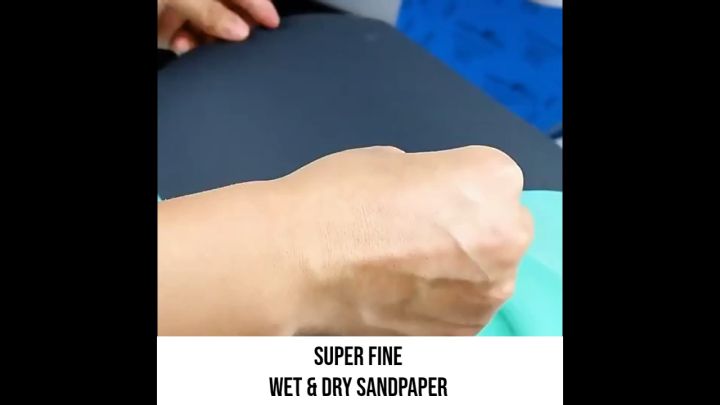 Ultra Fine Sand Paper #2500 to #10000 Waterproof Wet & Dry Sand Paper ...
