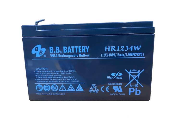 B.B.BETTERY UPS HR1234W (9Ah-12) แบตเตอรี่ ยูพีเอส | Lazada.co.th