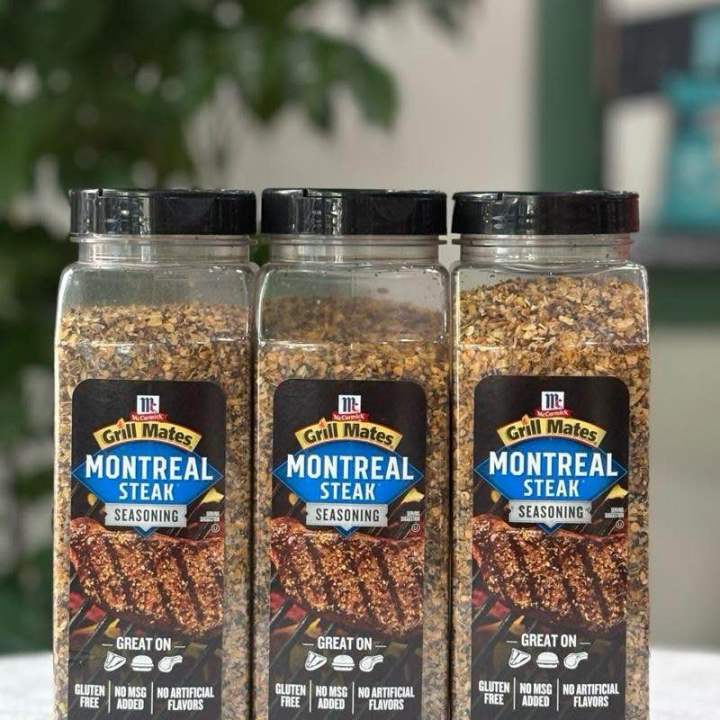 [Hàng bay Mỹ]Gia vị ướp bò bít tết Montreal Steak Seasoning – McCormick ...