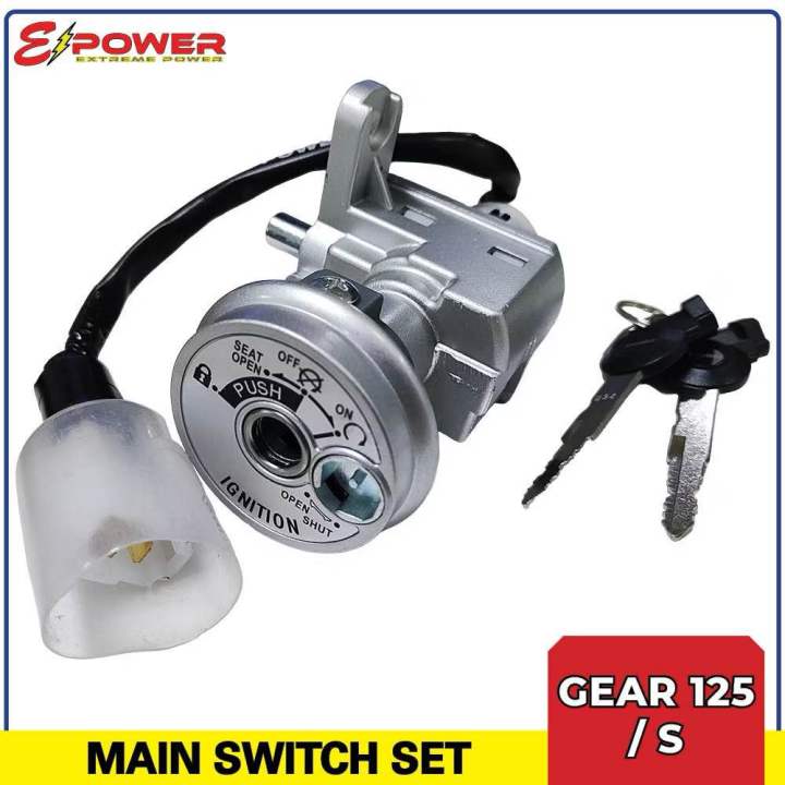 Yamaha mio gear key set ignition E power | Lazada PH