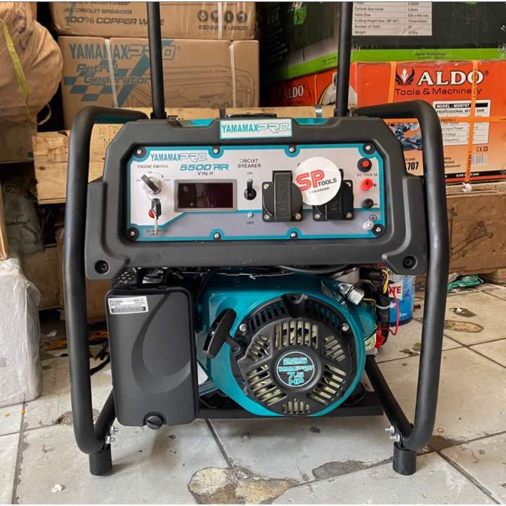 MESIN GENSET GENERATOR BENSIN 3500 WATT RUBICON YAMAMAX PRO 5500RR ...