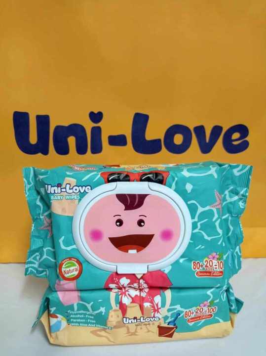 Unilove baby wipes 100 sheets summer edition | Lazada PH