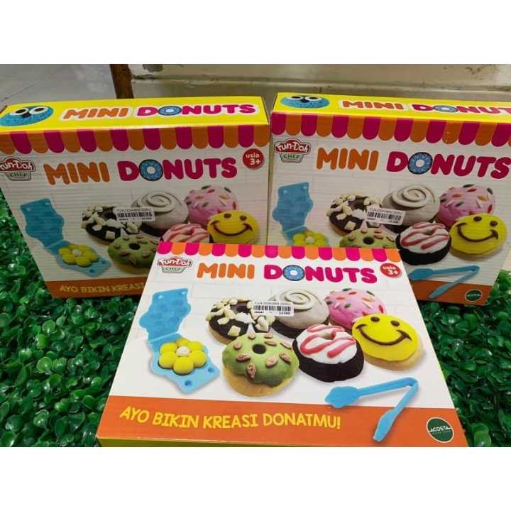 Mainan Fun-Doh Mini Donuts | Lazada Indonesia