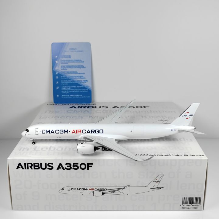 NG Model 1:400 CMA CGM Air Cargo A350-900F Alloy Diecast Model Finished ...