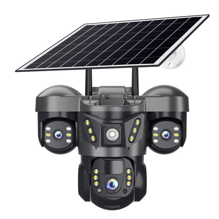 15MP HD Outdoor 4G Solar Camera Night Vision PIR Human Detection ...