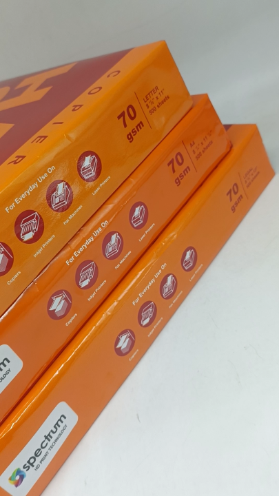 Hodeso Bond Paper A4 / Letter / Legal Size | 70gsm 500 Sheets per Ream ...