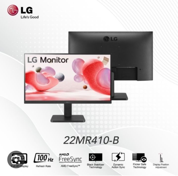 Led Monitor LG 24MR400 23.8" Ips 100Hz Full Hd Hdmi D-Sub - 24MR400-B ...