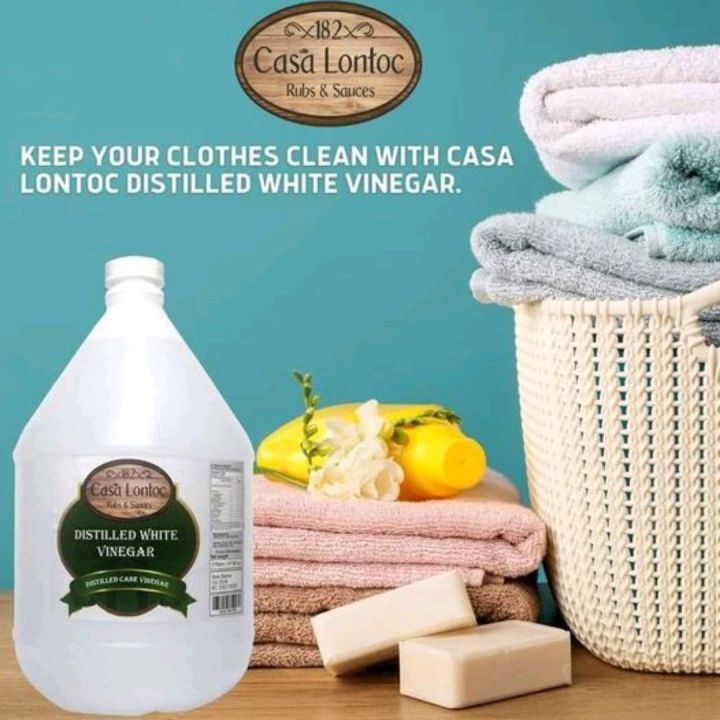 Casa Lontoc Distilled White Vinegar 3.785 Liters | Lazada PH