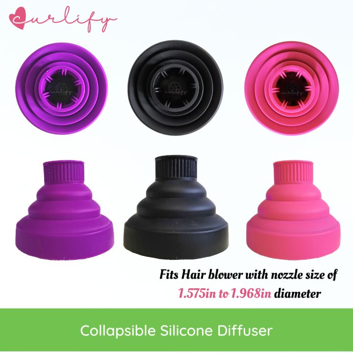 Collapsible Silicone Curly Hair Diffuser | Lazada PH