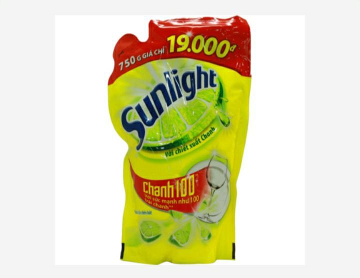 Nước rửa chén SUNLIGHT chanh 100 túi 750g | Lazada.vn
