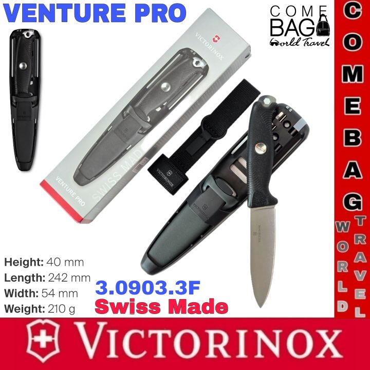 มีดพกVictorinox Venture Pro Full tang outdoor knife ของแท้ Swiss Made ...