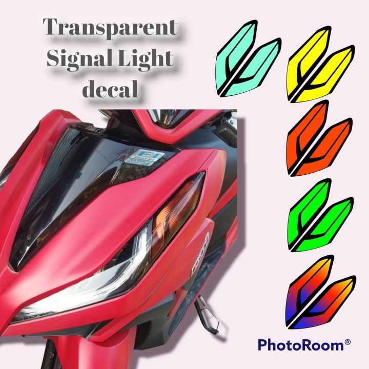 Signal Light Sticker for Honda Click V2 and V3 Transparent | Lazada PH