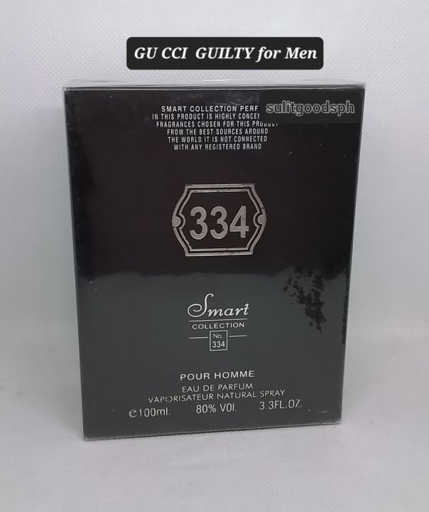 SMART COLLECTION PERFUME NO. 334 FOR MEN 100 ML EDP | Lazada PH