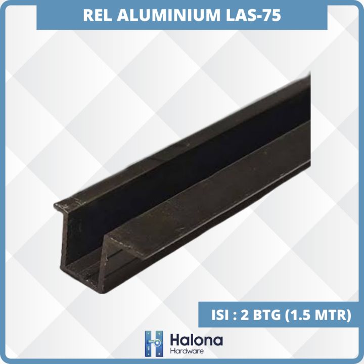 Rel Sliding AS 75 Lenaga 2 Batang Panjang Rel 1.5 Meter Untuk Pintu ...