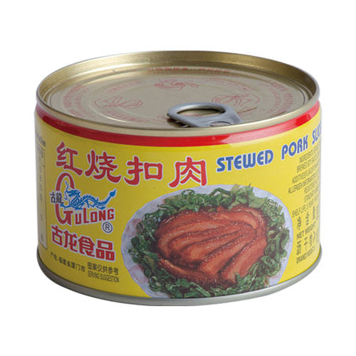 Gulong Stewed Pork Sliced 古龙红烧扣肉 383G | Lazada