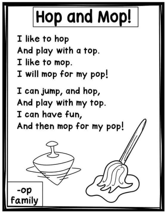 Phonics Poem CVC WORD FAMIKY 23 PAGES FREEBOOKBIND | Lazada PH