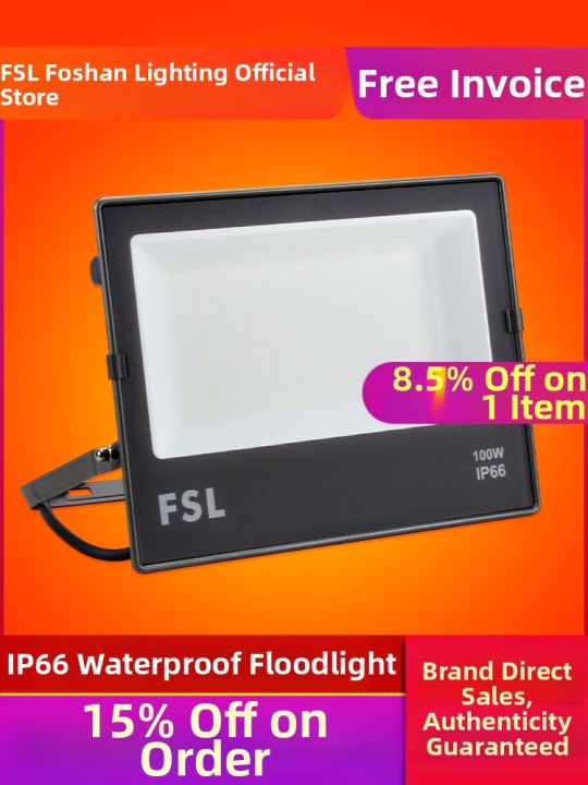 FSL | Waterproof Ultra Bright LED Flood Light | Lazada PH