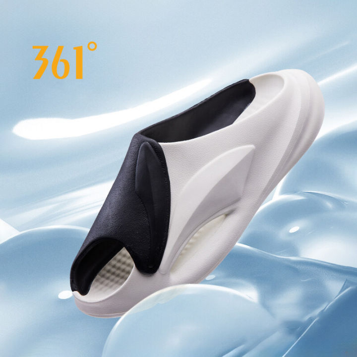 361 Degrees Whale 2.0 Sports Slippers Men's Shoes New Non-slip ...