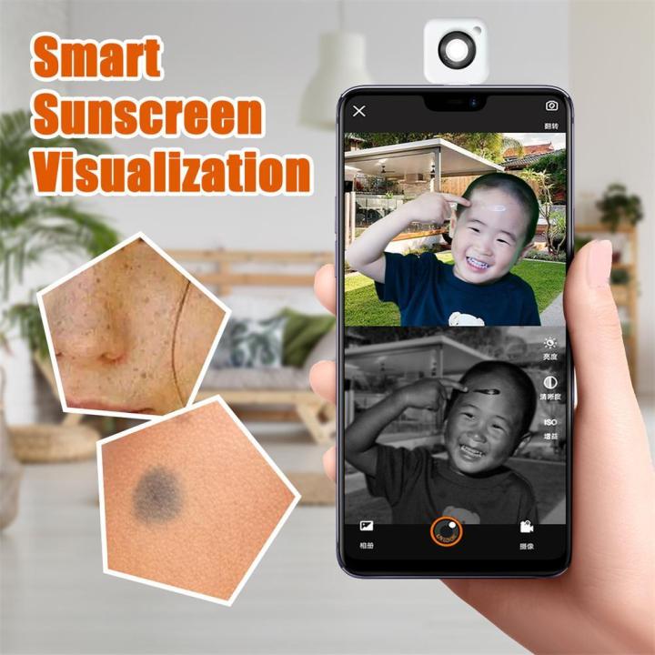 Portable UVlook UV Camera For Sunscreen Test Smartphone Visible Facial ...