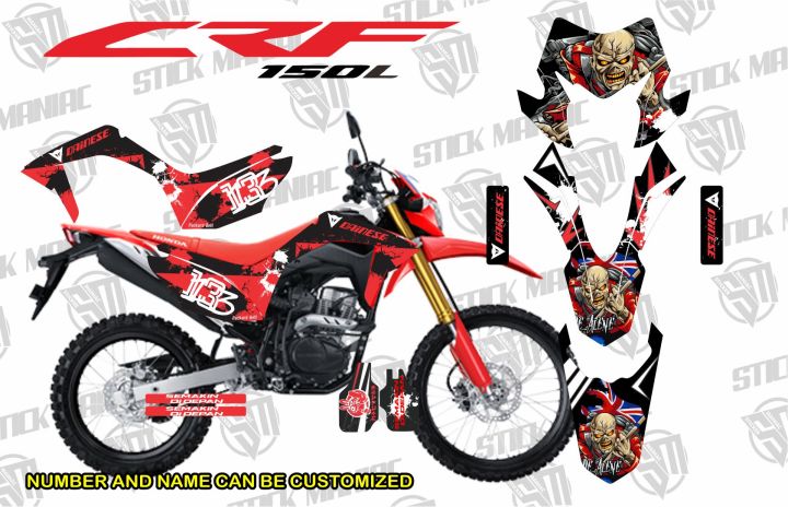 Honda crf 150L full body decals | Lazada PH