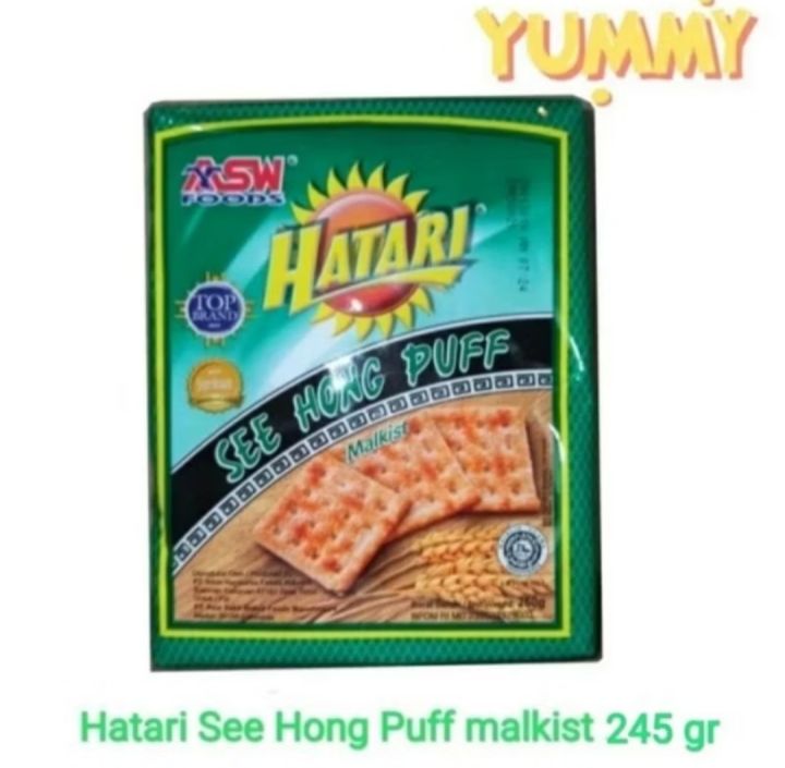 Hatari See Hong Puff Biskuit Malkist Original 245gr - Hatari Malkist ...