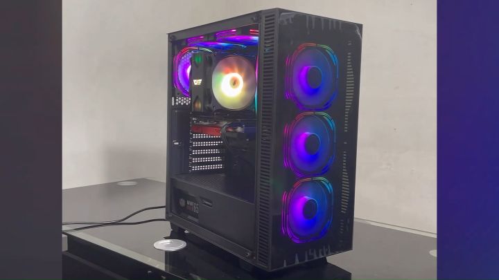 [ AMD RYZEN 7 5700X GAMING PC BUILD - HELIOS ] Custom RGB Desktop ...