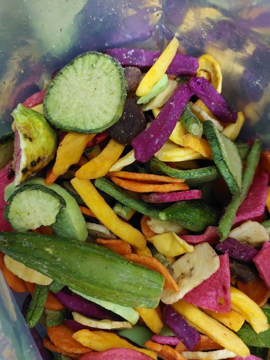 Sayur Kering Beku Segera | Freeze-Dried Vegetables | 冻干蔬菜 | Snek atau ...