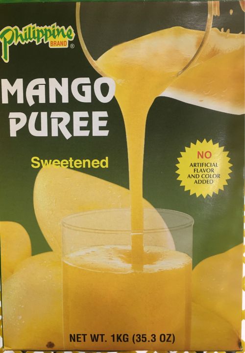 Philippine Mango Puree sweetened 1kg | Lazada PH