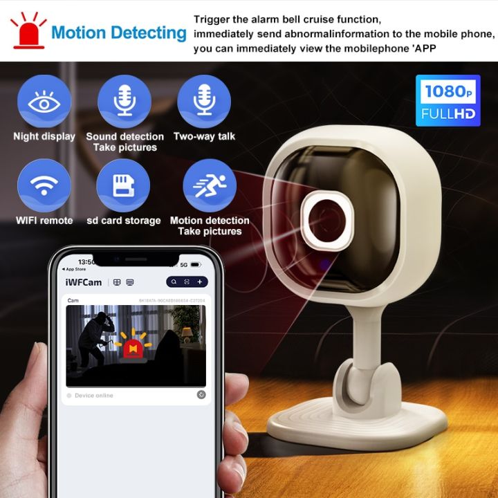 Smart Security Cameras For Home&Baby Monitoring 1080p A3 Video Night ...