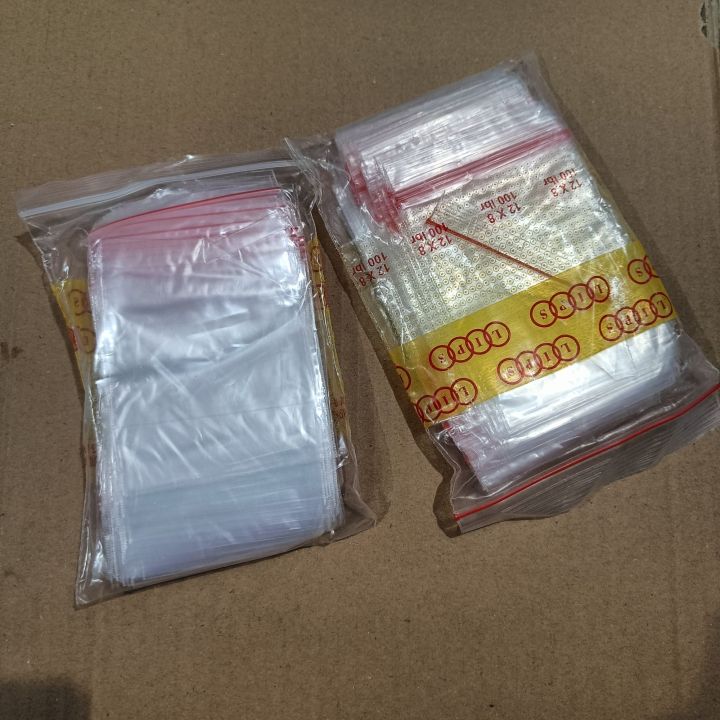 Plastik Klip ukuran 8x12 cm (isi 100 lembar x 10 Bungkus) kantong ...