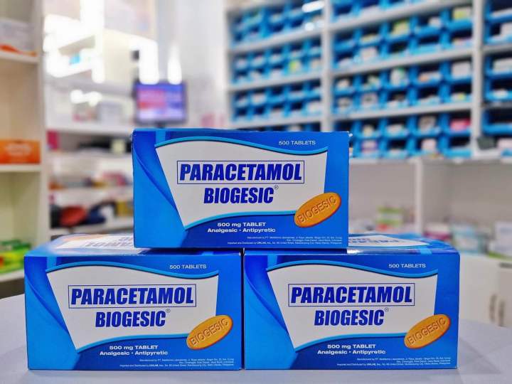 Biogesic 500’s 1 Box 500pcs 1Box | Lazada PH