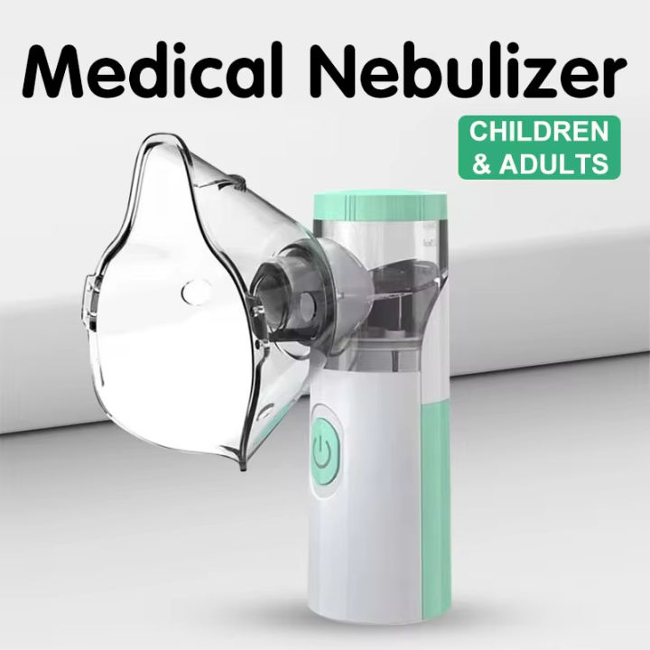 Medical Silent Mesh Nebulizer Handheld Asthma Inhaler Atomizer Children ...