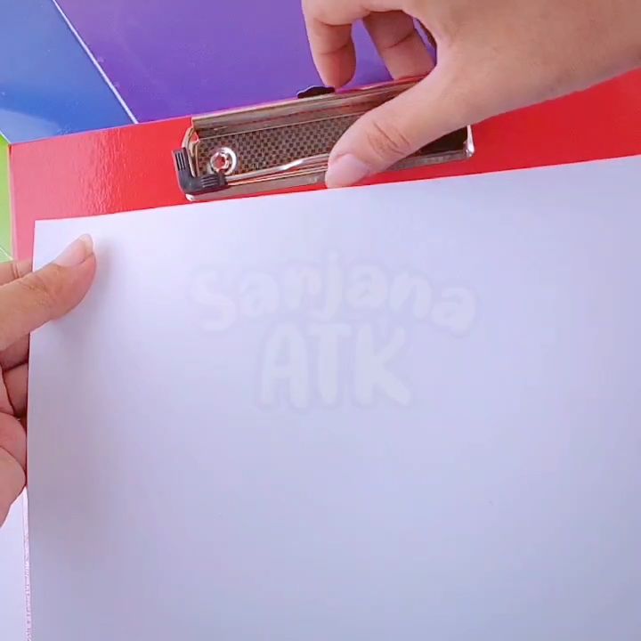 Papan Ujian / Papan Jalan / Papan Dada Ujian / Clipboard Ukuran Folio ...