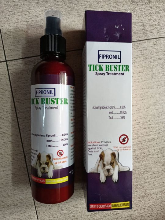 TICK BUSTER spray treatment ( fipronil) 200ml | Lazada PH