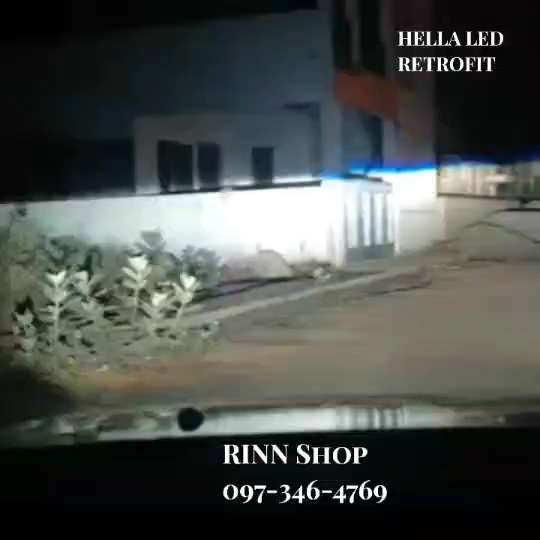 Hella หลอดไฟหน้า รถยนต์ RETROFIT LED 6500K 3700LM HB3/4 + Philips LED ...