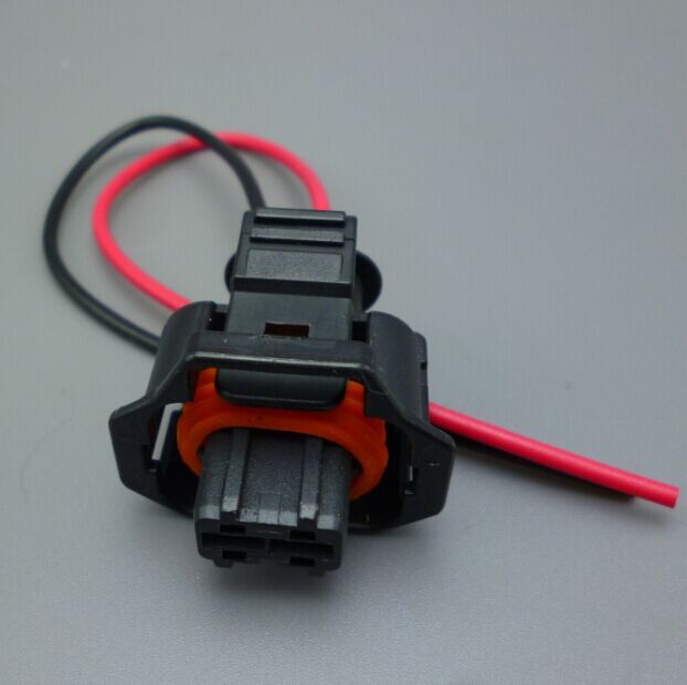 Rail Fuel Injector Plug Connector DJ7026A-3.5-21 with Terminal 2P for Automotive Electrical ...