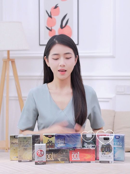 yommee 0.01ถุงยางอนามัย ช่วยชะลอหลั่ง (10ชิ้น/1กล่อง) ฟรีไซส์ ขนาด52มม ...