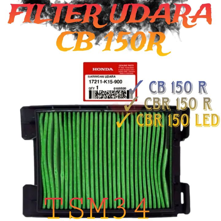 Filter saringan udara CB150R CB 150 filter udara CB150R (K15) | Lazada ...