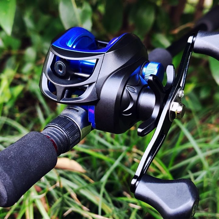 Metal Spool Baitcasting Fishing Reel BC 8KG Max Drag Gulungan Pancing ...
