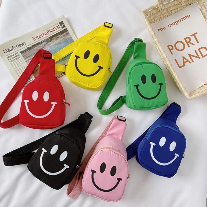 Kids Bag Smiley Messenger Bag New New Arrival Athletic Handsome Boy ...