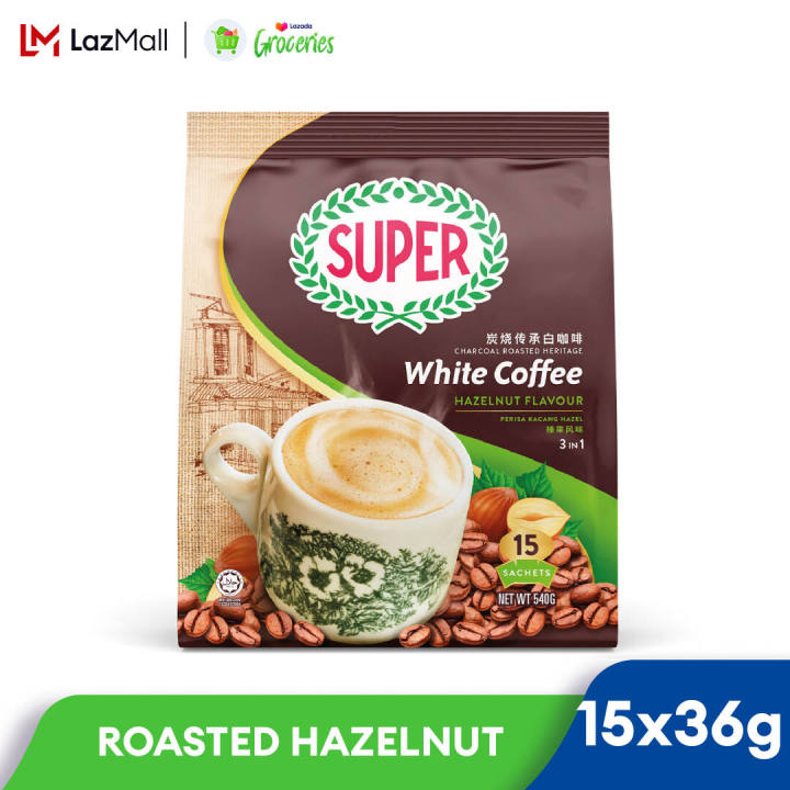 SUPER 3in1 White Coffee Hazelnut | Lazada