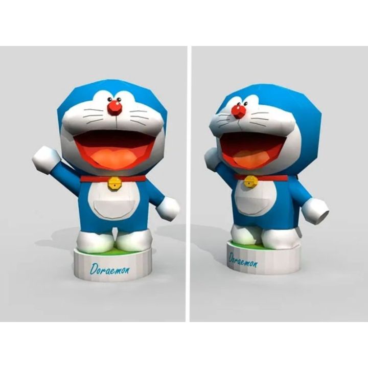 DIY papercraft doraemon miniatur/kucing ajaib/kerajinan tangan | Lazada ...