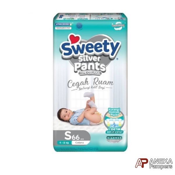 sweety silver pants S66 M60 L54 Xl44 | Lazada Indonesia