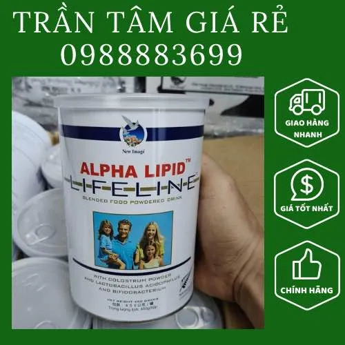 DATE 3/2029 - Sữa non alpha lipid lifeline 450g Hàng chính hãng new ...