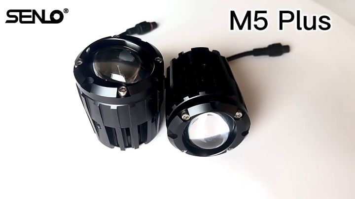 ORIGINAL SENLO M5 PLUS Premium Mini Driving Light Version 3 | 6 Months ...
