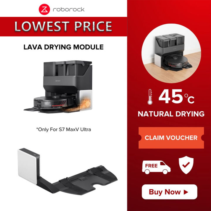 (Ready Stock)Original Roborock Empty Wash Fill Dock Dryer Module with ...